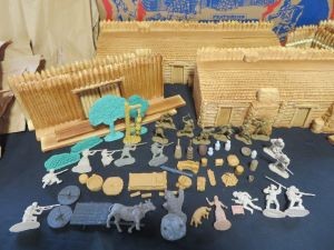 Barzso Davy Crockett Wilderness playset, 54mm, 54mm Playsets+Western ...