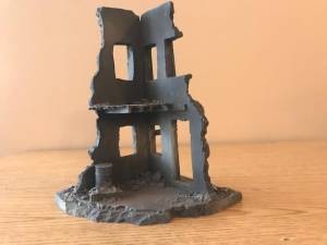 Build A Rama: Damaged two story building, 54mm Toy Soldiers+WWII ...