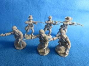 Paragon Scenics Alamo Defenders Set #2 (Gray), 54mm Toy Soldiers+Alamo ...