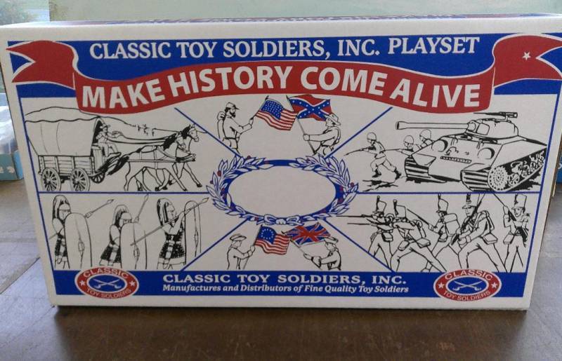 Plastic Toy Soldiers, 54 mm Toy Soldiers, 25 mm Toy Soldiers, playsets ...