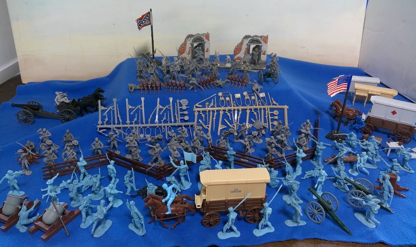 CTS990B CTS, Civil War - Battle of the Blue & Gray Playset (54MM) Over ...